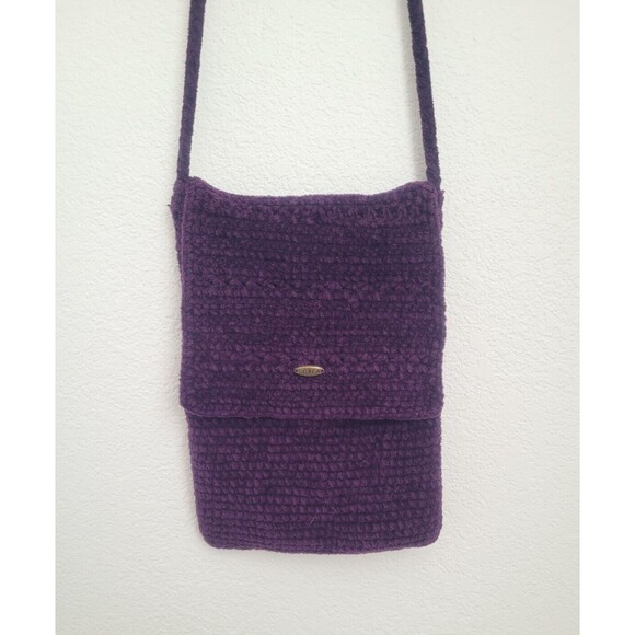 Scala | Bags | The Scala Collection Crochet Knit Cross Body Bag Purple ...